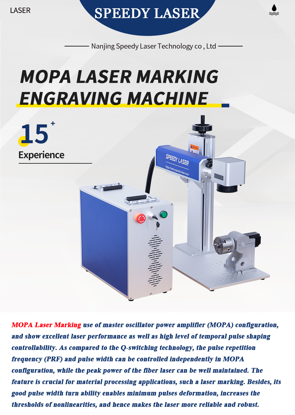 JPT MOPA 60W M7 Laser Marking Machine from China manufacturer - Speedy ...